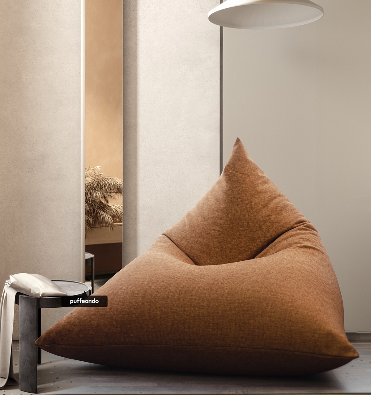 PUFF TRIANGULAR Piramide El más vendido Comodo